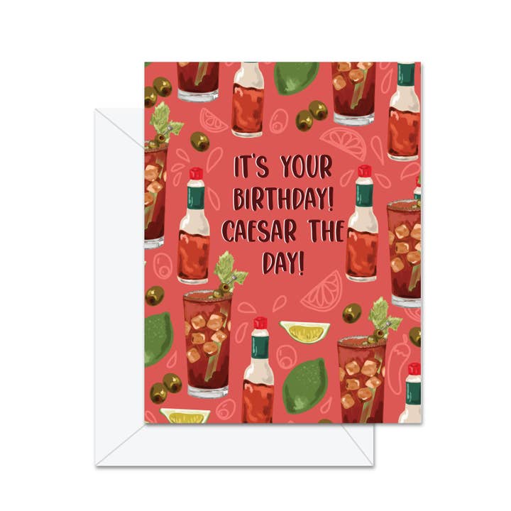 Caesar the Day | Birthday Greeting Card – Whiskeyjack Boutique
