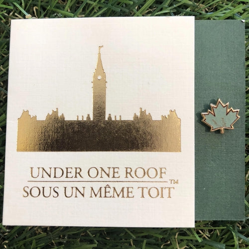 Under One Roof | Parliament Maple Leaf Pin – Whiskeyjack Boutique
